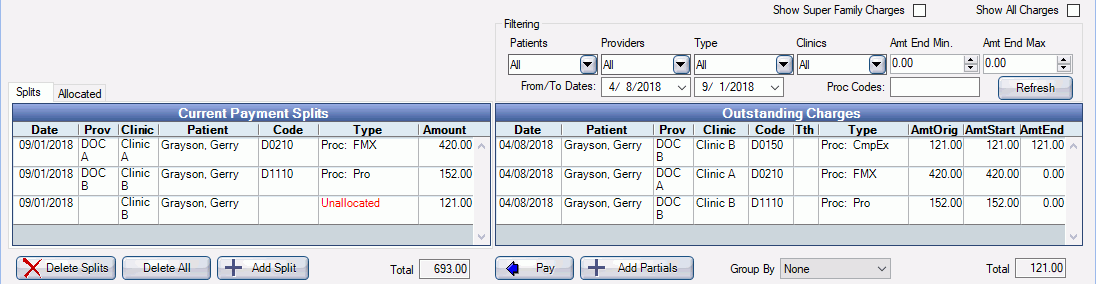 Open Dental Software - Payment